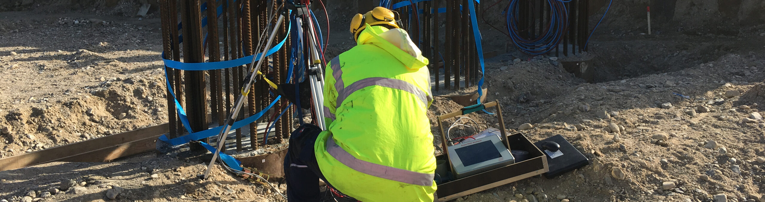 Crosshole Sonic Logging – CSL - cp test